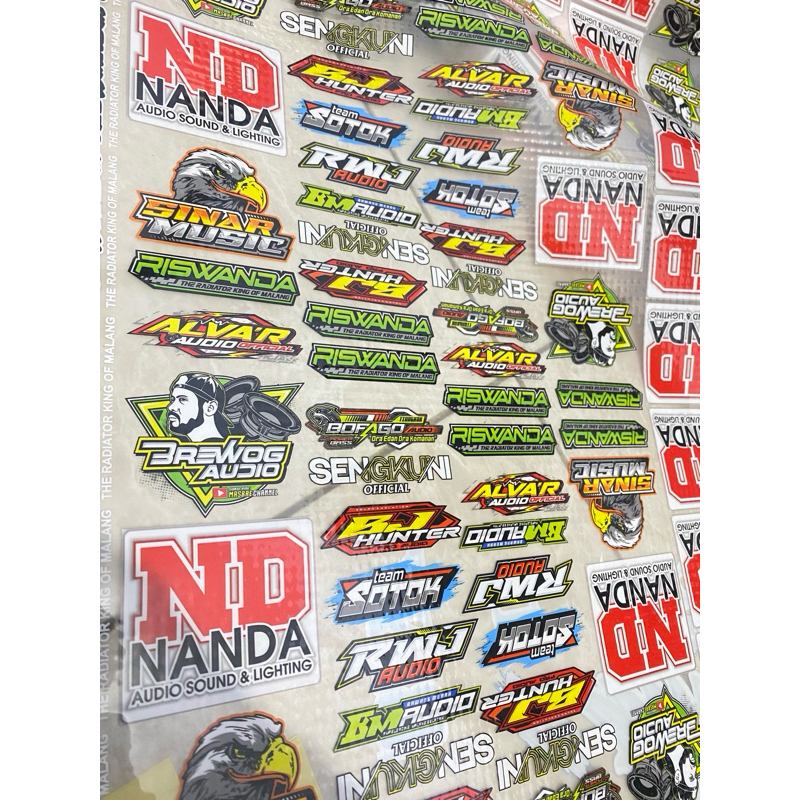 Jual STIKER SABLON SETRIKA SOUND | SABLON SOUND | SABLON SETRIKA ...