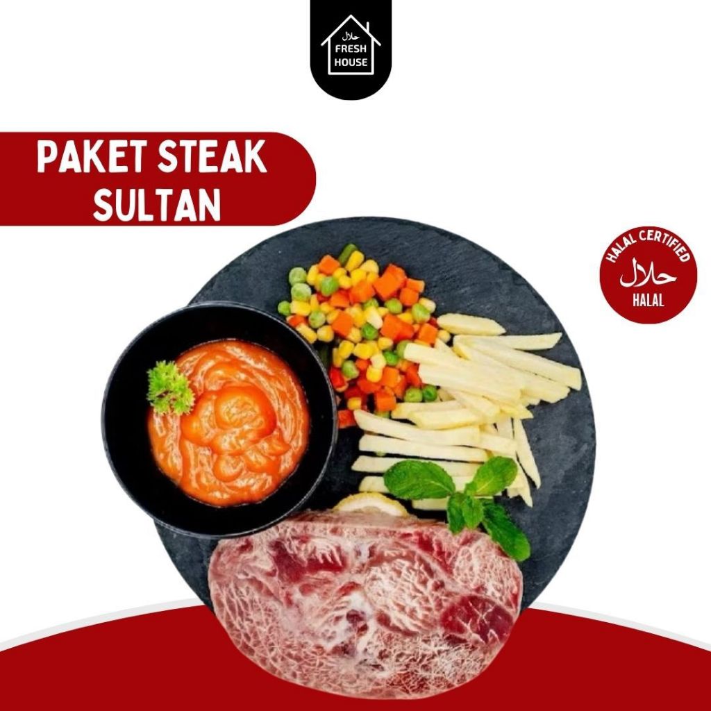 Jual PAKET STEAK SULTAN SIRLOIN MELTIQUE | Shopee Indonesia