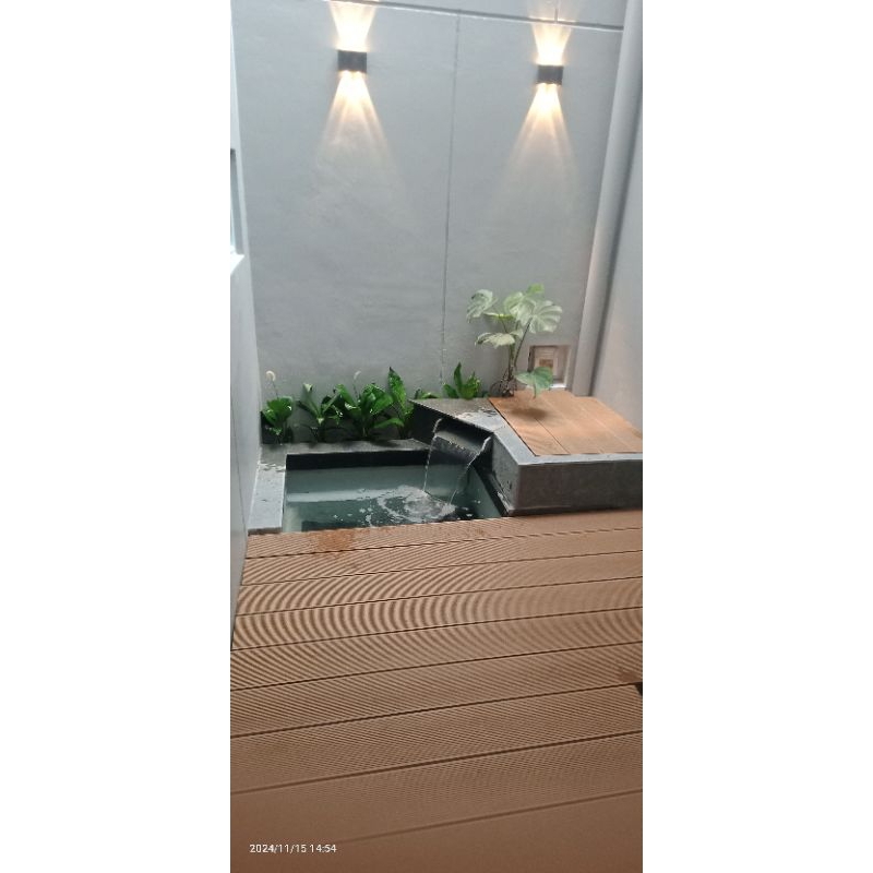 Jual kolam ikan minimalis dgn lantai dacking pvc | Shopee Indonesia