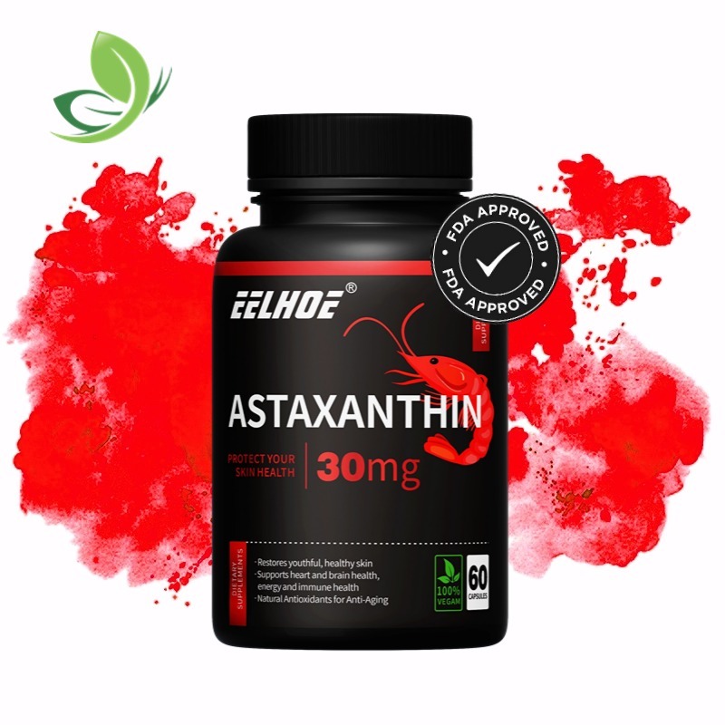 Jual Astaxanthin 30mg-Mengurangi kerutan,melembabkan dan memutihkan ...