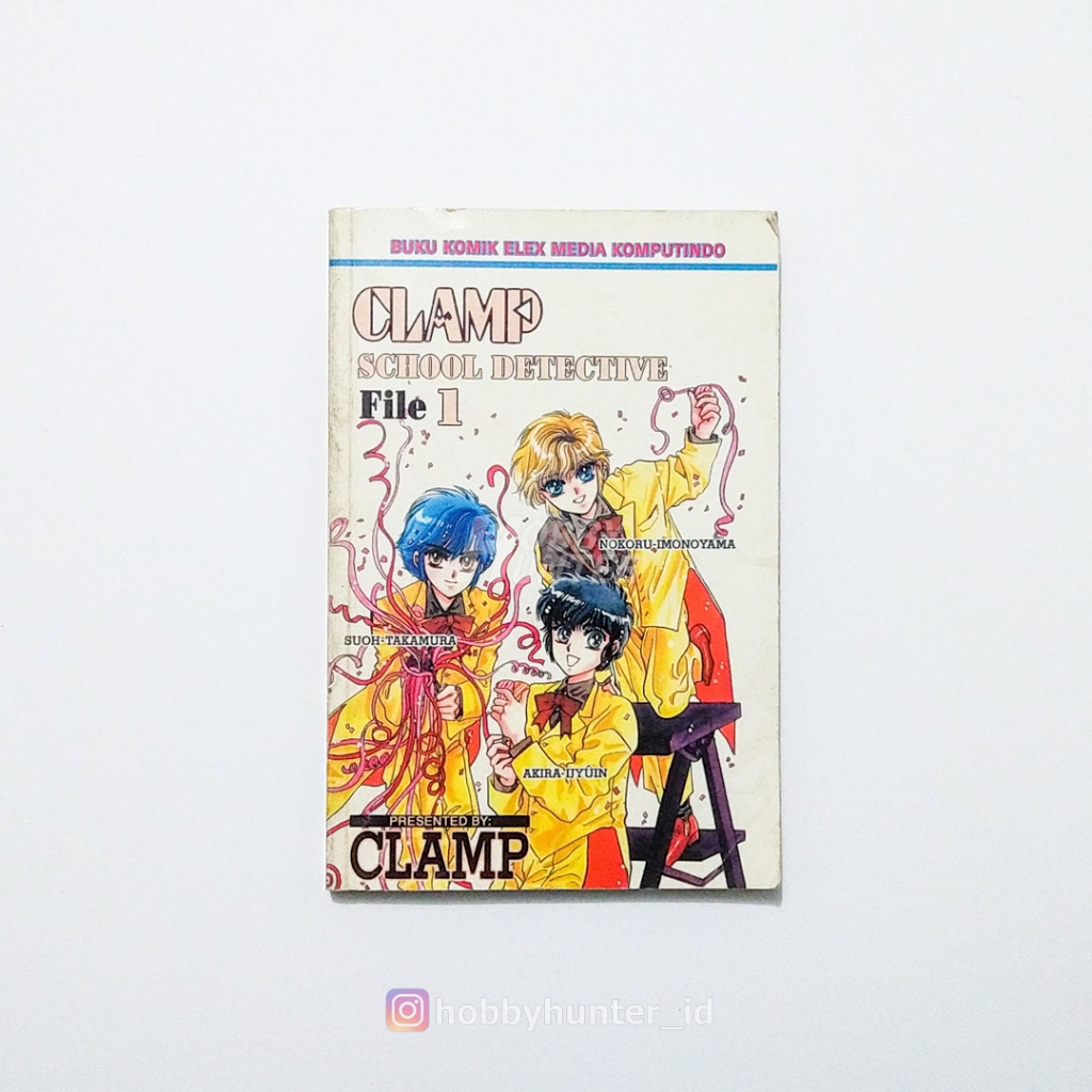 Jual Buku Komik Clamp School Detective File 1 | Shopee Indonesia