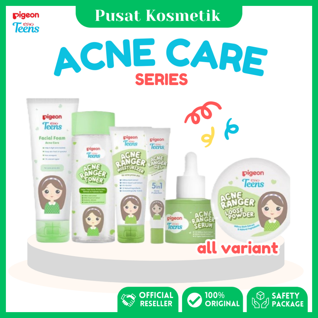 Jual PIGEON TEENS ACNE RANGER SUPER SERIES | ALL VARIANT | Shopee Indonesia