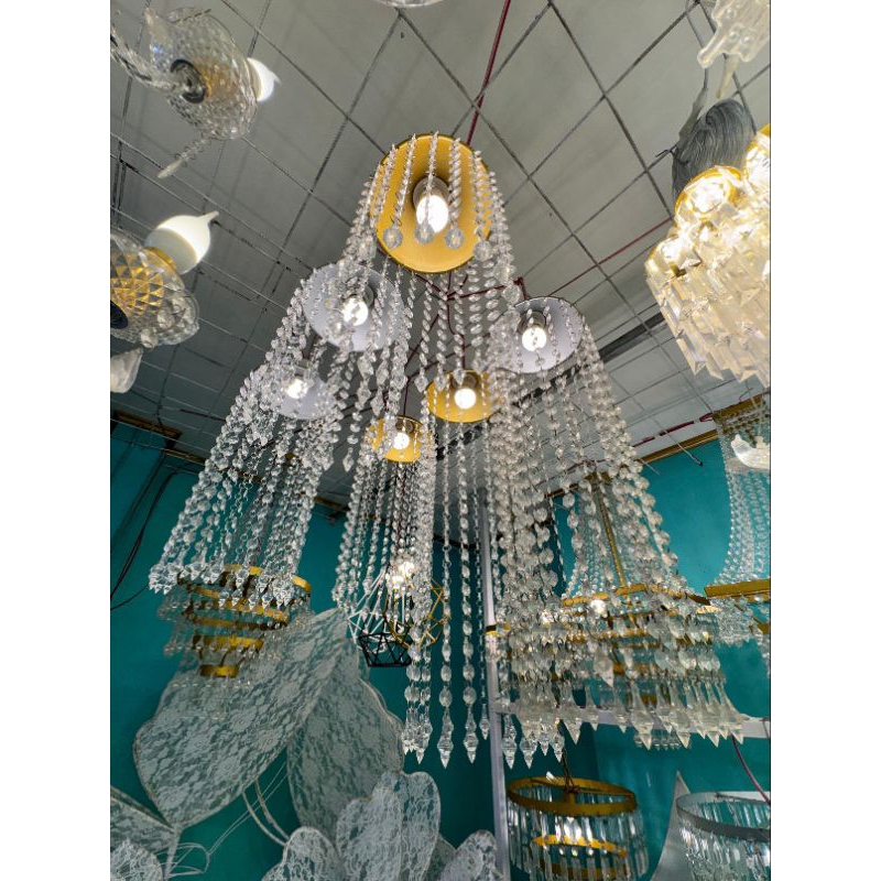 Jual ALMAIRA LAMPU GANTUNG RUMBAI UBUR UBUR | Shopee Indonesia