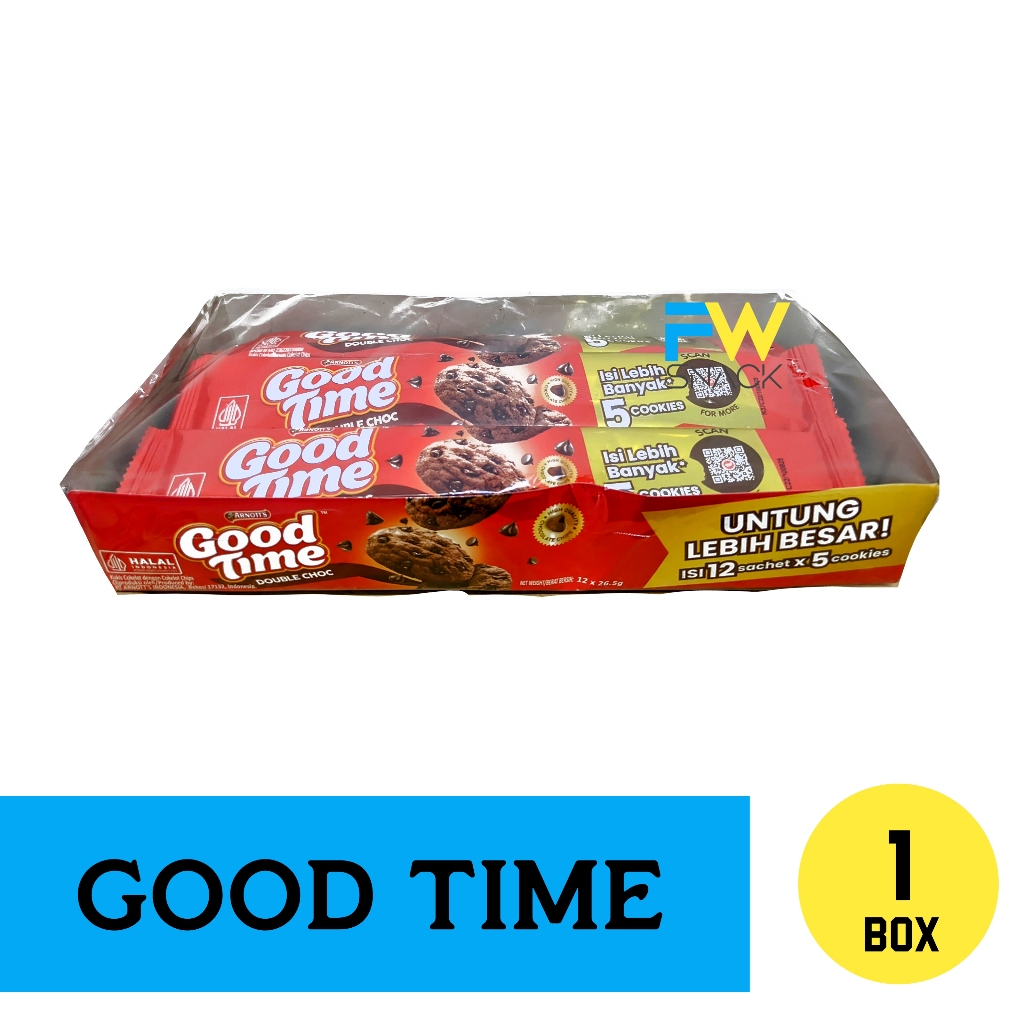 Jual Biskuit Good Time Cookies Box Ecer 2000 Isi 12 pcs x 26.5 gr ...