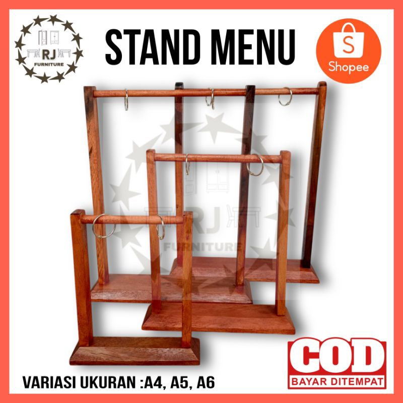 Jual Stand Menu | Kalender | Foto | Brosur Promo | Nomor Meja Resto ...