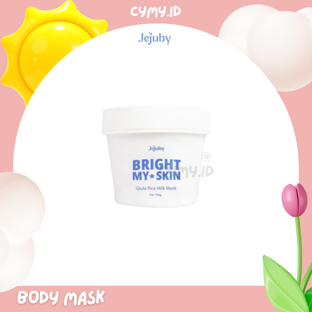 Jual JEJUBY Gluta Rice Milk Mask 2in1 Rinse Off & Sleeping Body Mask ...
