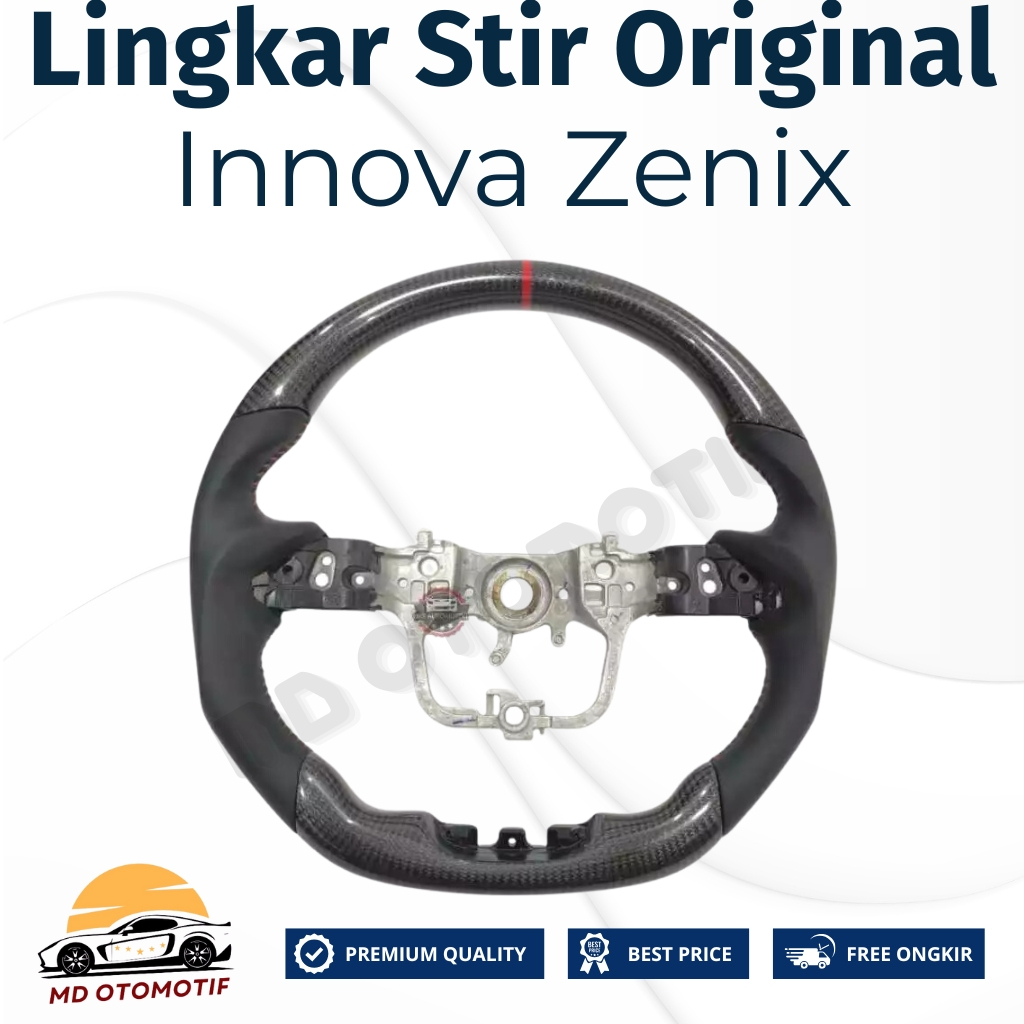 Jual Lingkar Stir Carbon Kevlar Innova Zenix Original | Shopee Indonesia