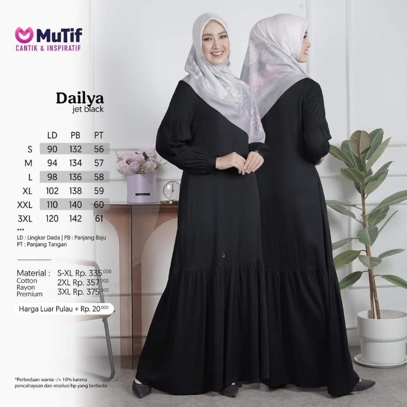 Jual MuTif Dailya by mutif ready stock | Shopee Indonesia