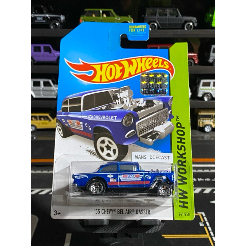 Jual Hot Wheels 55 Chevy Bel Air Gasser Factory Sealed Rare Item | Shopee Indonesia