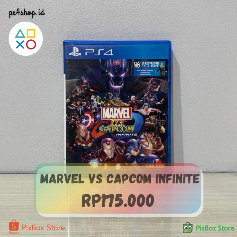 Jual BD KASET MARVEL VS CAPCOM INFINITE PS4 SECOND BEKAS MURAH AVENGERS ...