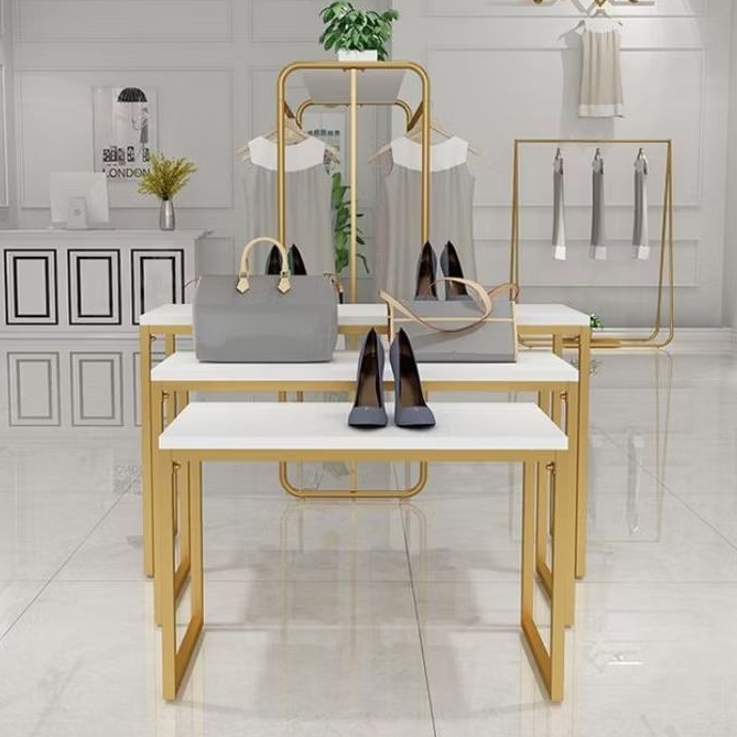 Jual ZAHTA - STANDING DISPLAY 1 SET MEJA STANDING TAS SEPATU | Shopee ...