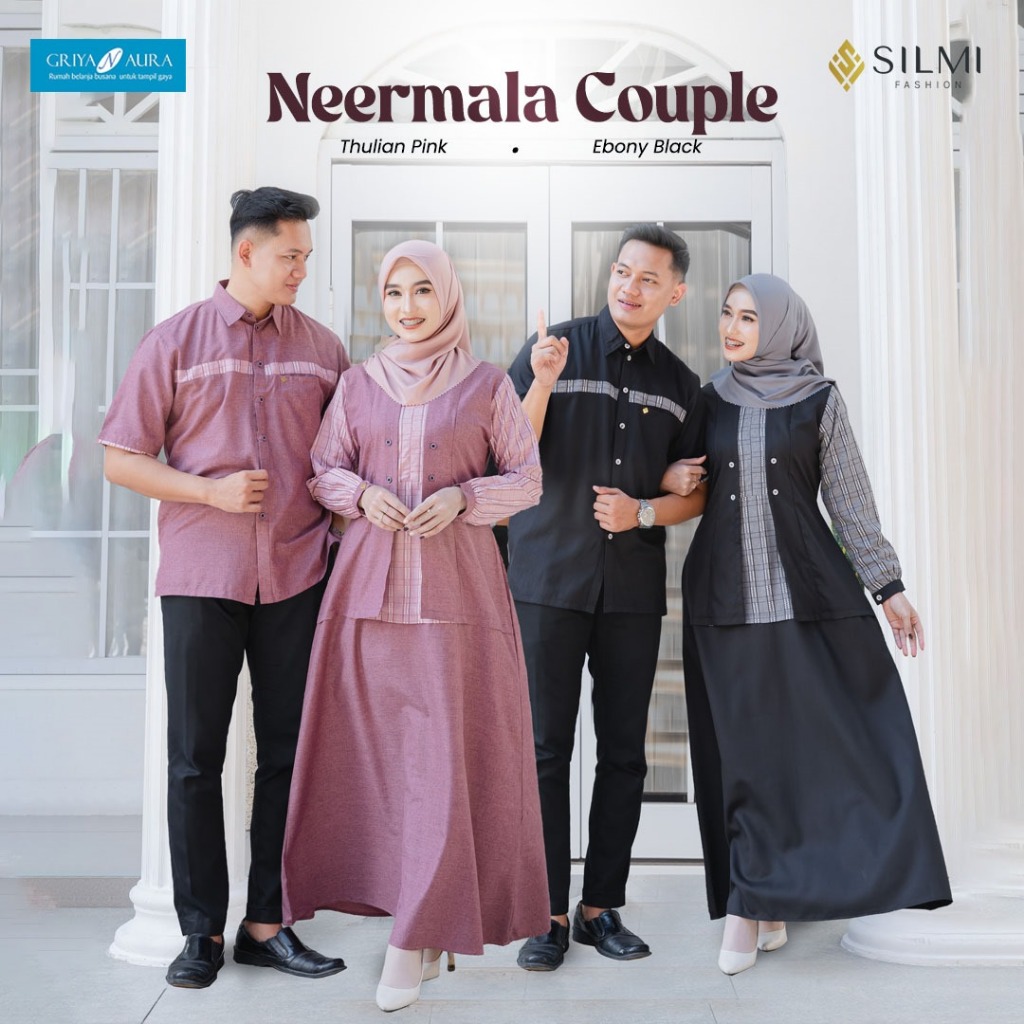 Jual Griya Naura - Gamis Wanita Elegan - Gamis Wanita Dewasa Terbaru - Gamis Koko Couple ...