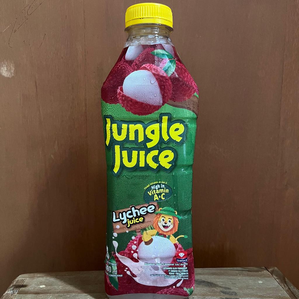 Jual JUNGLE JUICE 1 LITER LYCHEE | JUS BUAH LECI 1L | Shopee Indonesia