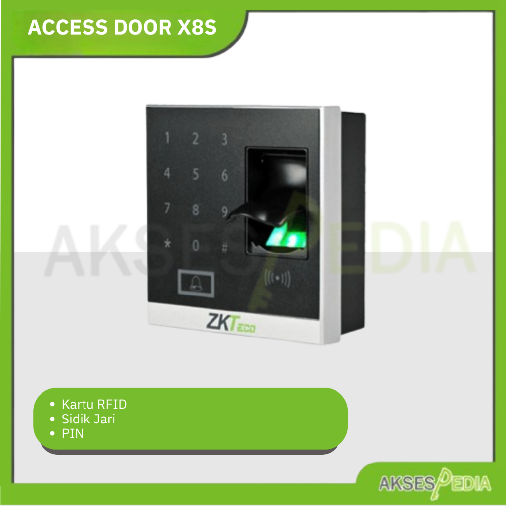 Jual Fingerprint Mesin Access Door Zkteco X8S | Shopee Indonesia