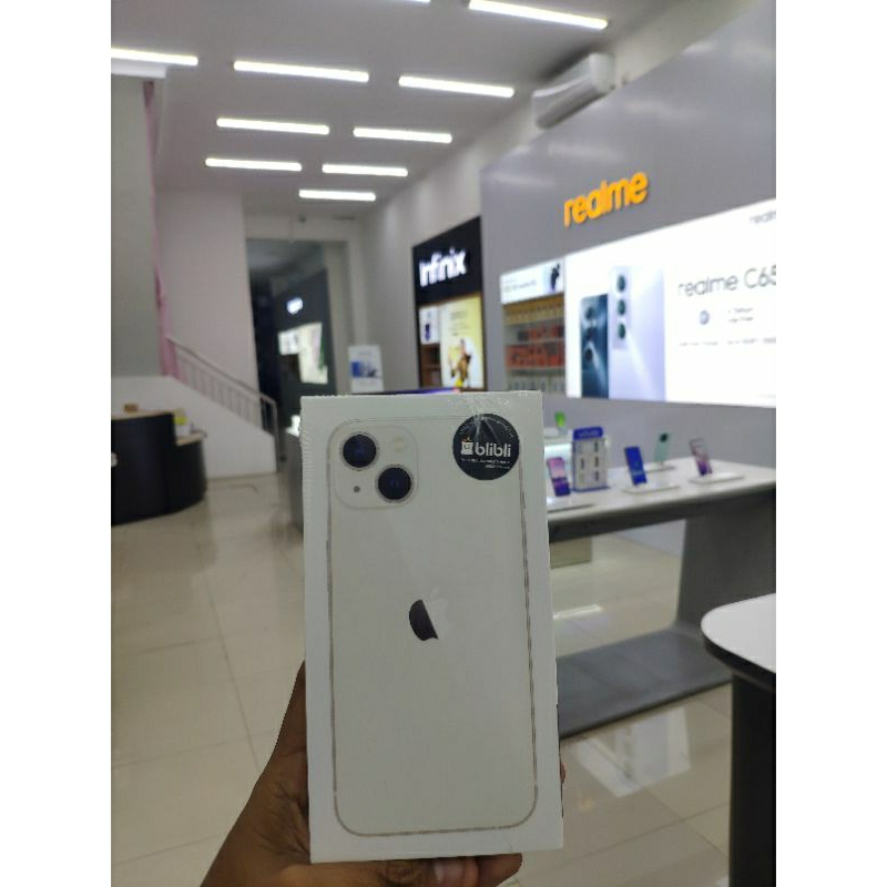 Jual iPhone 13 128GB RESMI INDONESIA STARLIGHT | Shopee Indonesia