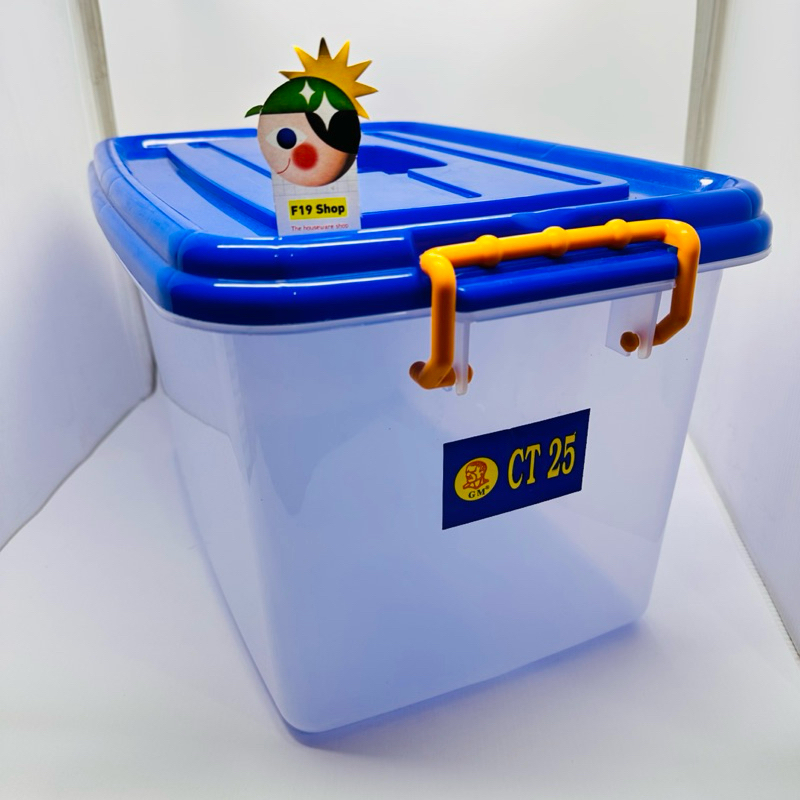 Jual [CT25] Container / tempat penyimpanan plastik kapasitas 25 Liter ...