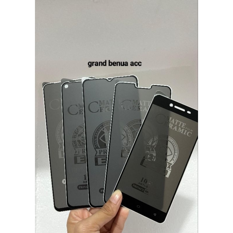 Jual TG SPY CERAMIC Tempered Glass Ceramic Matte SPY Privacy VIVO S1 PRO Z1 PRO T1 PRO 5G Y01 ...