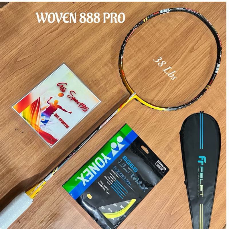 Jual RAKET BADMINTON FELET WOVEN 888 (ORIGINAL) | Shopee Indonesia