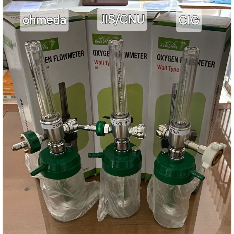 Jual Life Resources - Flowmeter Regulator Oksigen Dinding Type JIS CIG OHMEDA Bergaransi ...