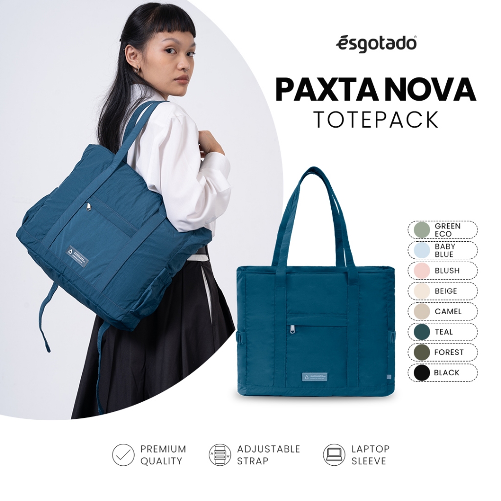 Jual Esgotado Tas Tote Ransel Wanita Pria - Paxta Nova Totepack ...