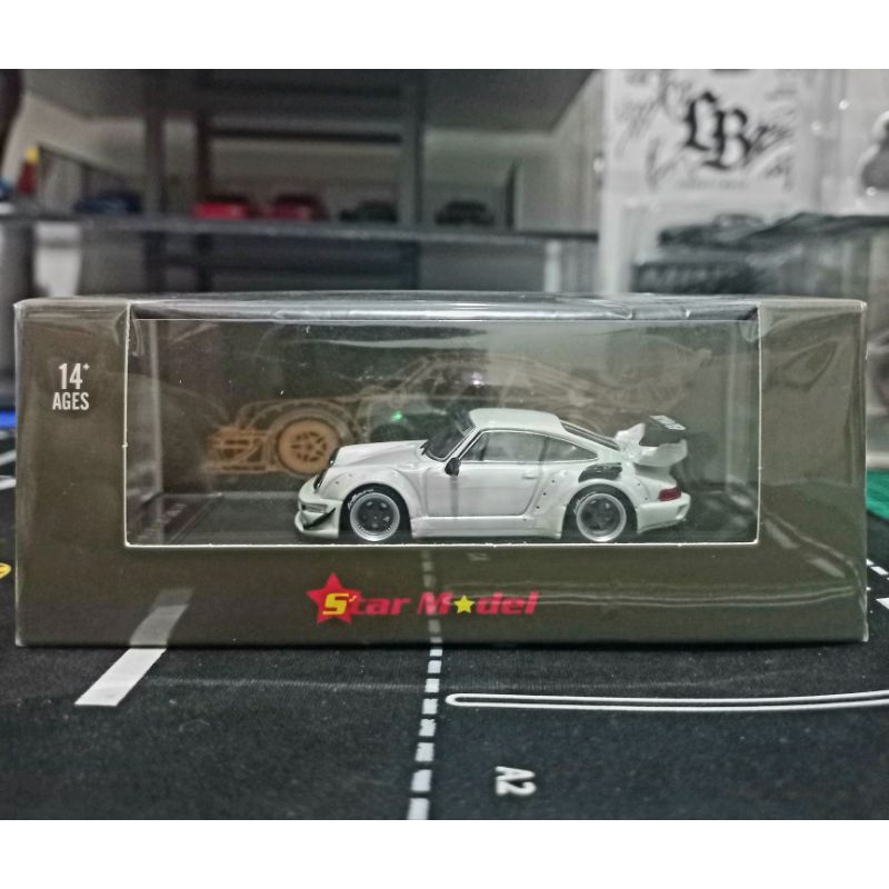 Jual Star Model Porsche RWB 964 putih | Shopee Indonesia