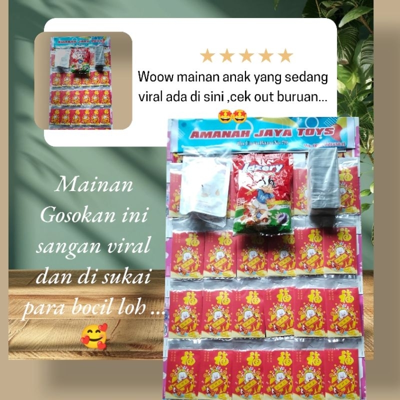 Jual mainan berhadiah gosokan anak viral 350 pcs | Shopee Indonesia