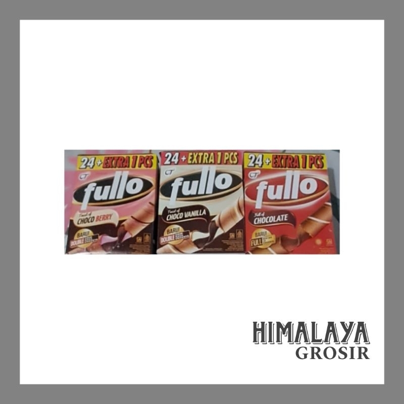 Jual Fullo Wafer Roll Box isi 25 pcs x 7gr | Shopee Indonesia