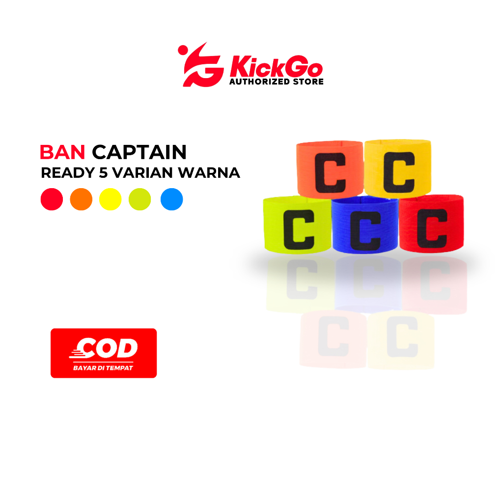 Jual KickGo Ban Kapten Karet Tangan Olahraga Sepakbola Futsal Football ...