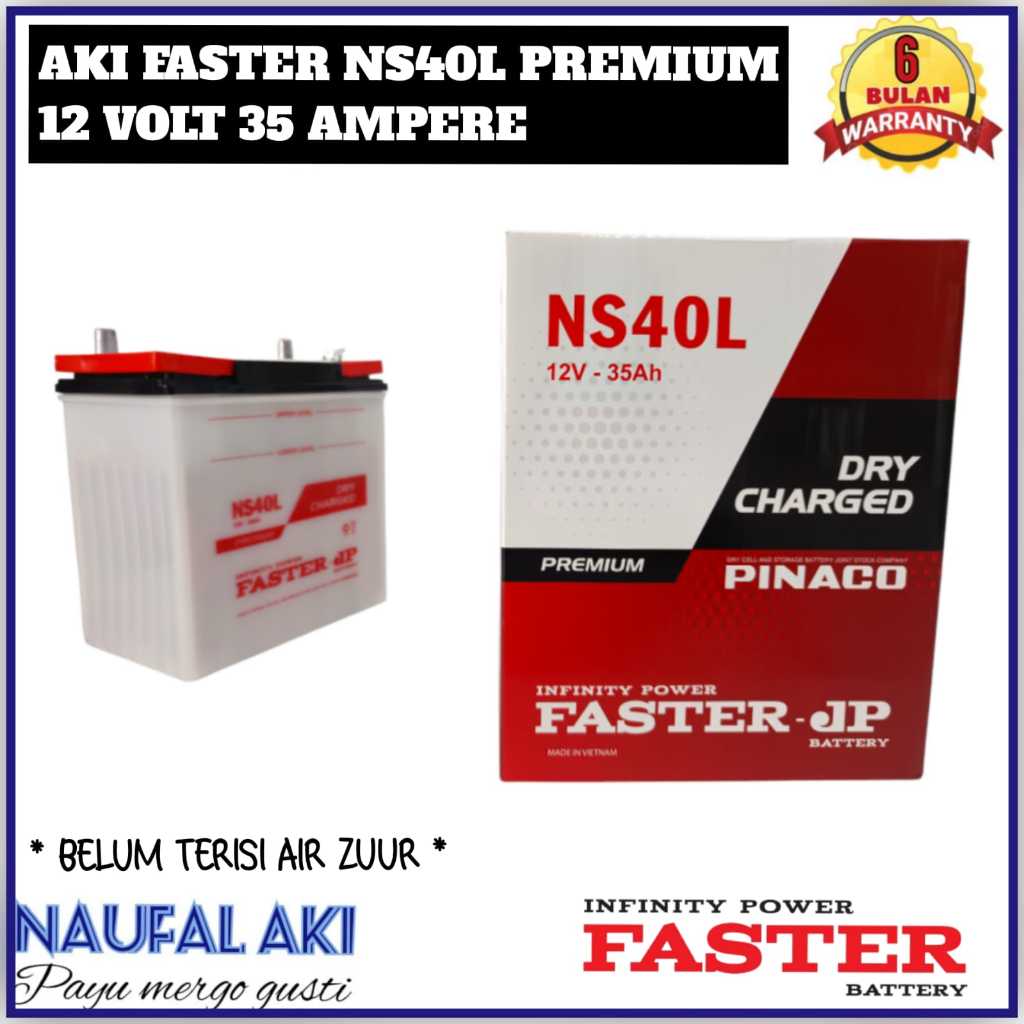 Jual Aki Mobil SIGRA/Calya/Ayla/Sirion/Datsun Go/Karimun/Agya/Ertiga FASTER Ns40L Premium 35 AH ...