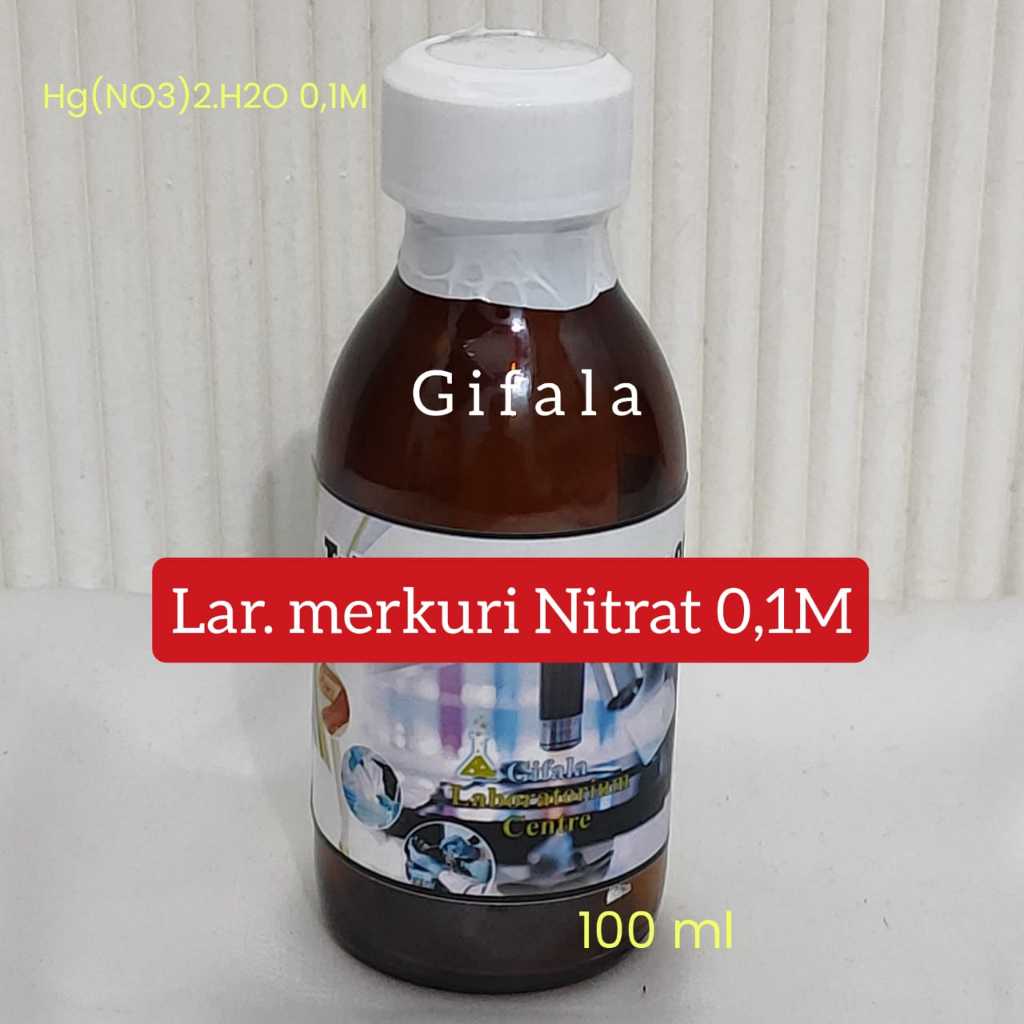 Jual Larutan Merkuri Nitrat/Hg(NO3)2 0,1M for Analisis 100 ml | Shopee ...