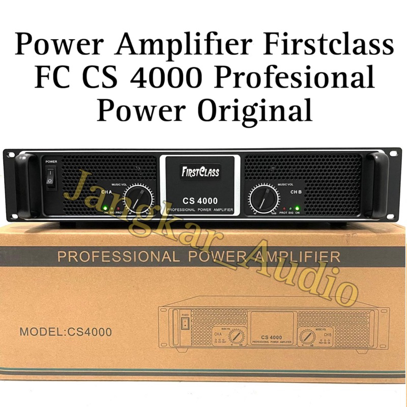 Jual Power Amplifier Firstclass FC CS 4000 Profesional Power Amplifier ...