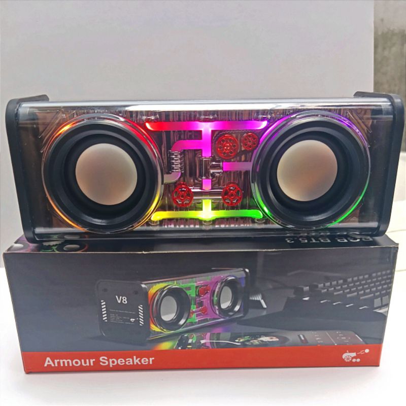 Jual Speaker Bluetooth Full Bass Portable Lampu Led Musik Box Bluetooth ...