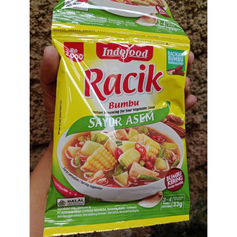 Jual Indofood Bumbu Racik Sayur Asem 1 Renceng isi 10 Sachet | Shopee ...