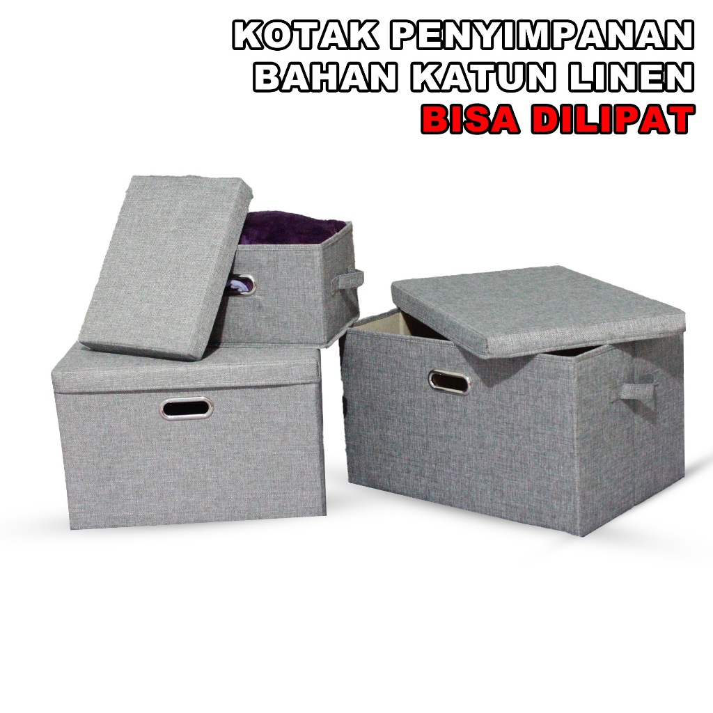 Jual Storage Box Lipat Only 5 SIZE Tempat Penyimpanan Serbaguna ...