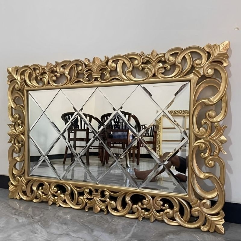 Jual CERMIN BEVEL DINDING HIAS FRAME KAYU UKIRAN MEWAH ASLI JEPARA ...