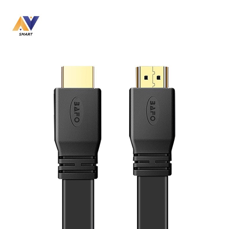 Jual KABEL HDMI TO HDMI FLAT PIPIH 2M/3M/5M BAFO | Shopee Indonesia