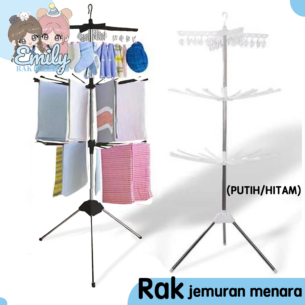 Jual (RAK) jemuran baju stainless handuk jemuran 10 jari-jari | Shopee ...