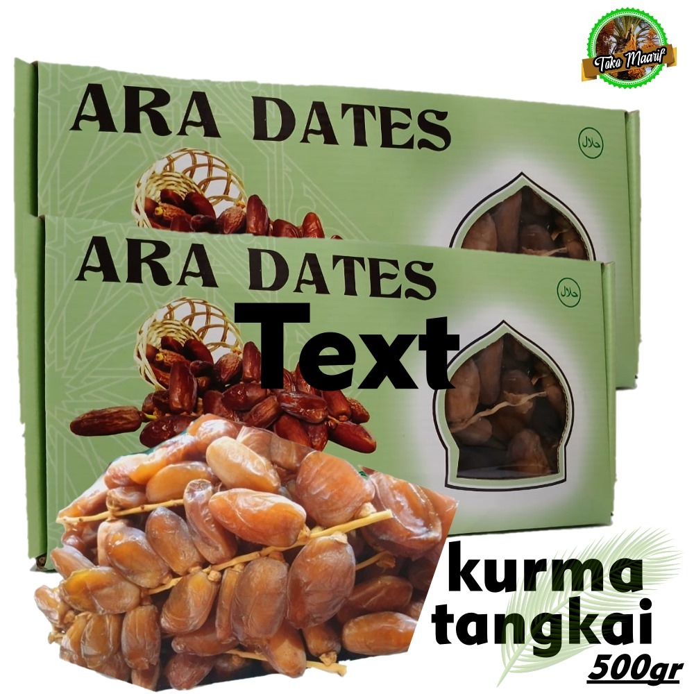 Jual Tunisia Tangkai 500gr Kemasan ARA DATES | Shopee Indonesia