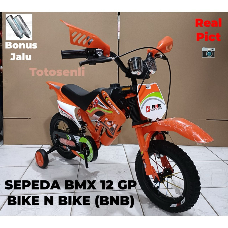 Jual SEPEDA BMX 12 TRAIL GP BIKE N BIKE (BNB) | Shopee Indonesia
