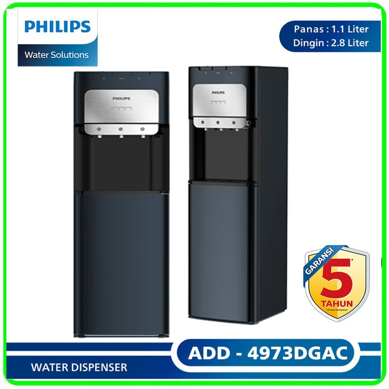 Jual DISPENSER PHILIPS GALON BAWAH ADD 4973 DGAC - 3 Kran Compresor ...