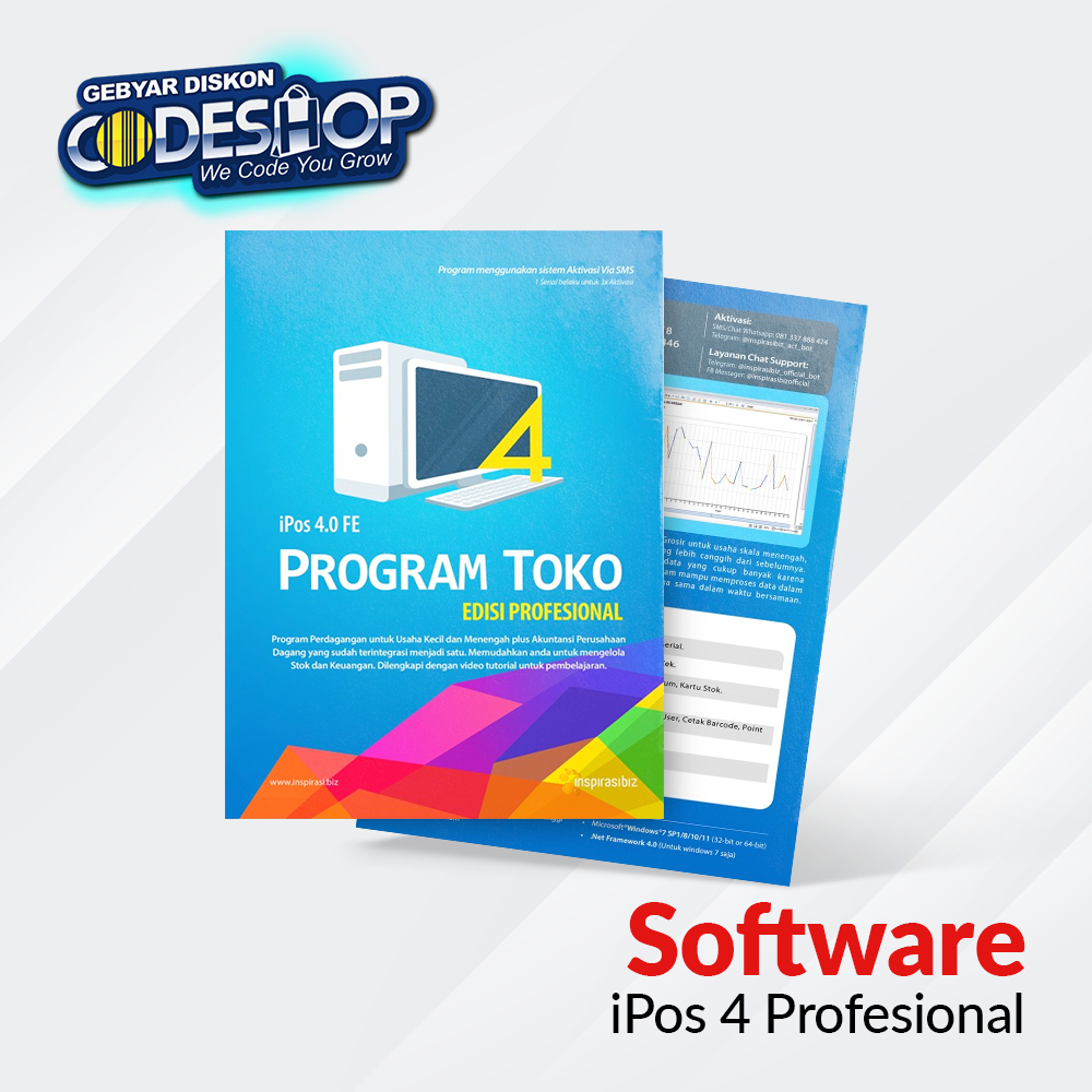 Jual Inspirasibiz iPos 4.0 FE Program Toko Edisi Profesional Software ...