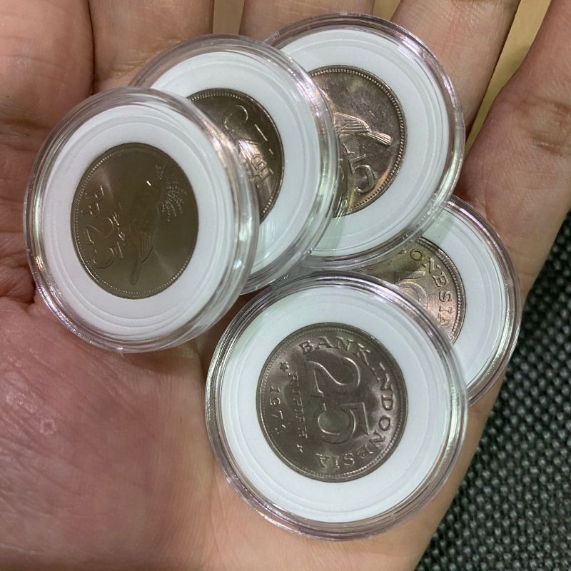 Jual CL05. KOIN 25 RUPIAH TAHUN 1971 GRESS + KAPSUL | Shopee Indonesia