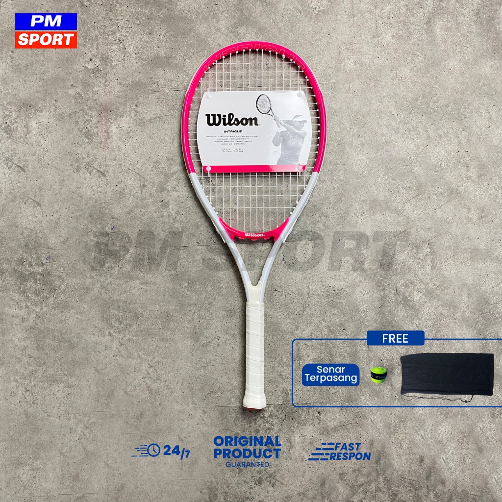Jual RAKET TENIS WILSON INTRIGUE RACKET TENNIS 2024 ORIGINAL | Shopee ...