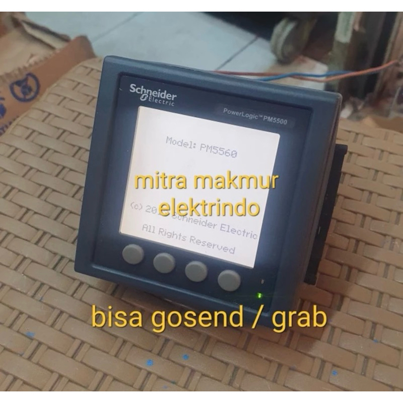 Jual power meter schneider pm5500 / PowerLogic PM5560 PM5500 schneider ...