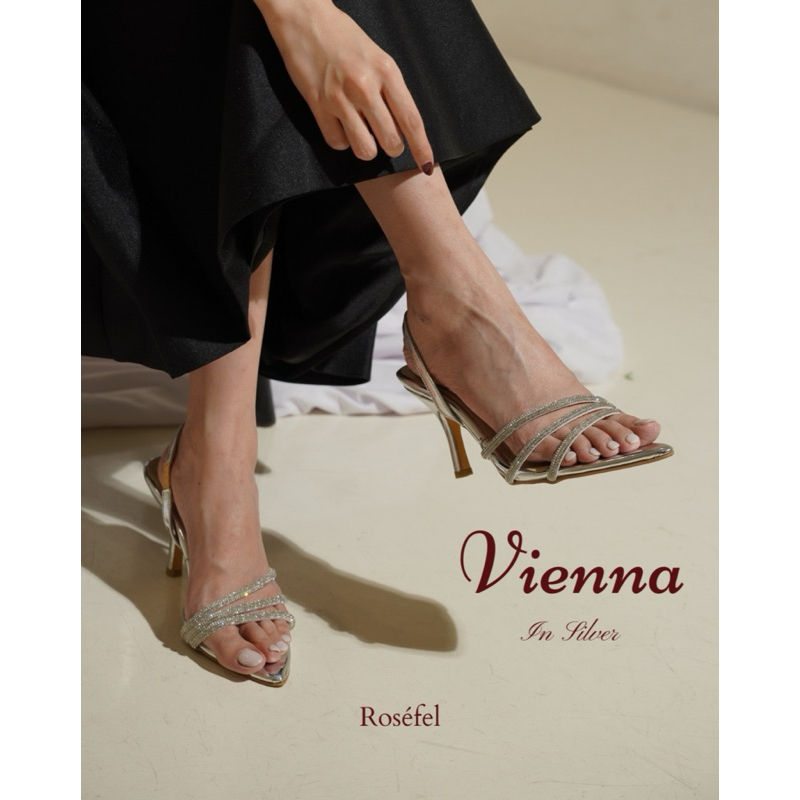Jual ROSEFEL PARTY COLLECTION - Vienna Swarovski 9 cm Heels | Party ...