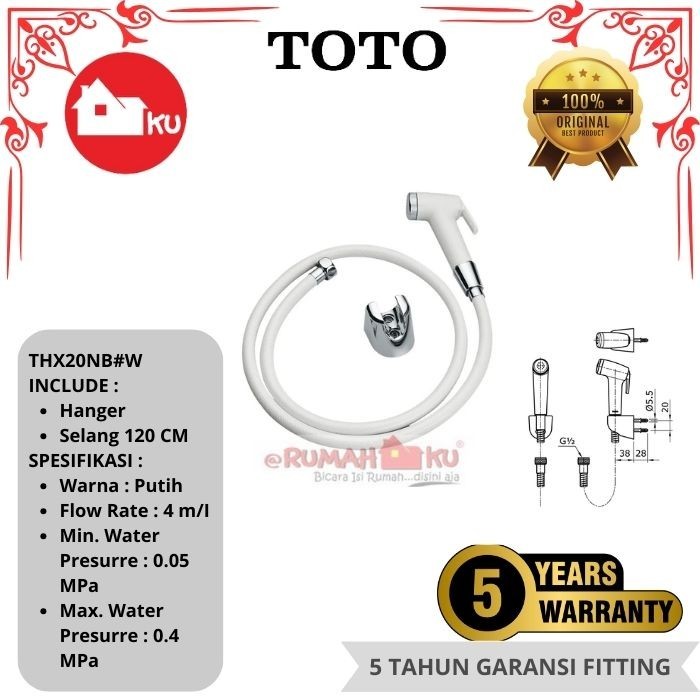 Jual shower toto Harga Terbaik & Termurah April 2026 | Shopee Indonesia