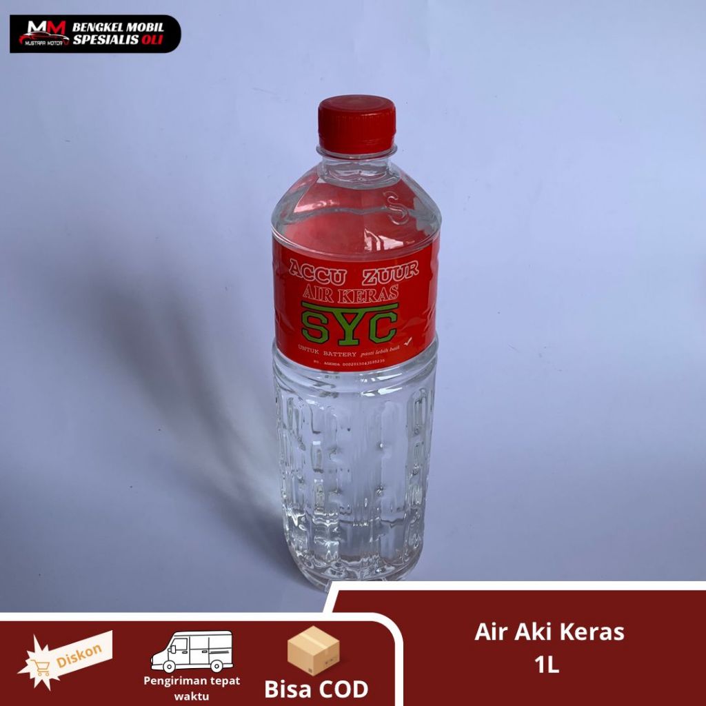 Jual Air Aki Zuur - Air Accu Keras - Air Aki Keras 1000 ML 1 LITER ...