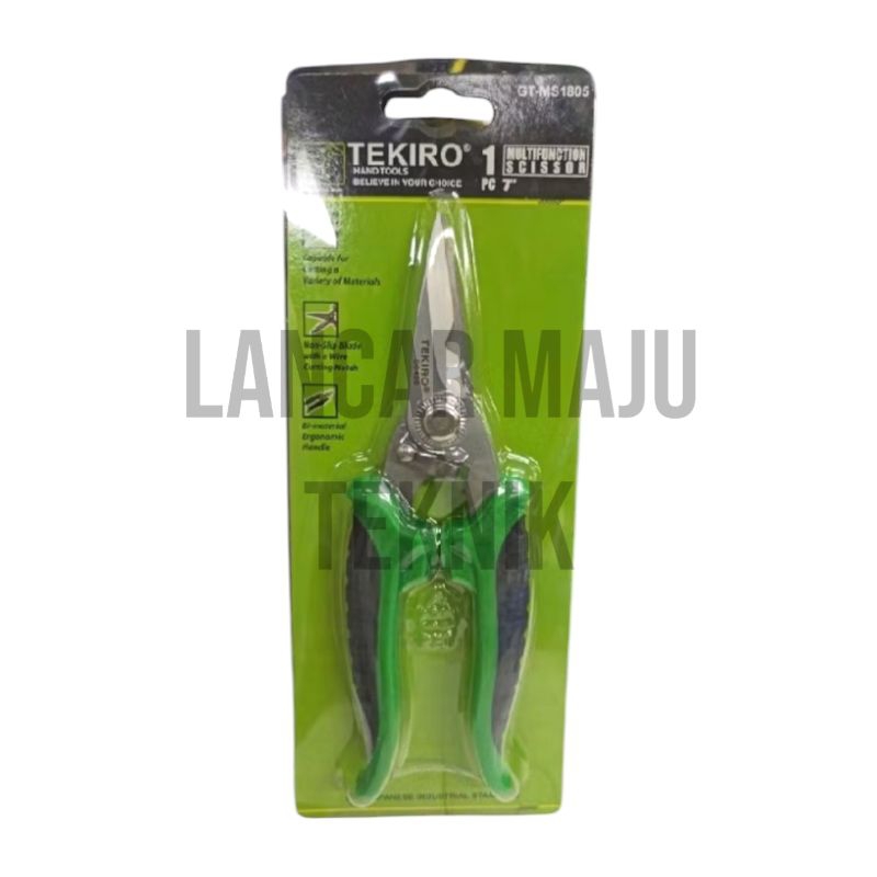 Jual Tekiro gunting multifungsi 7 inch gunting plat gunting seng | Shopee Indonesia