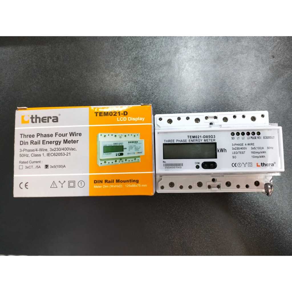 Jual KWH THERA DIGITAL TEM021 D85G3 | Shopee Indonesia