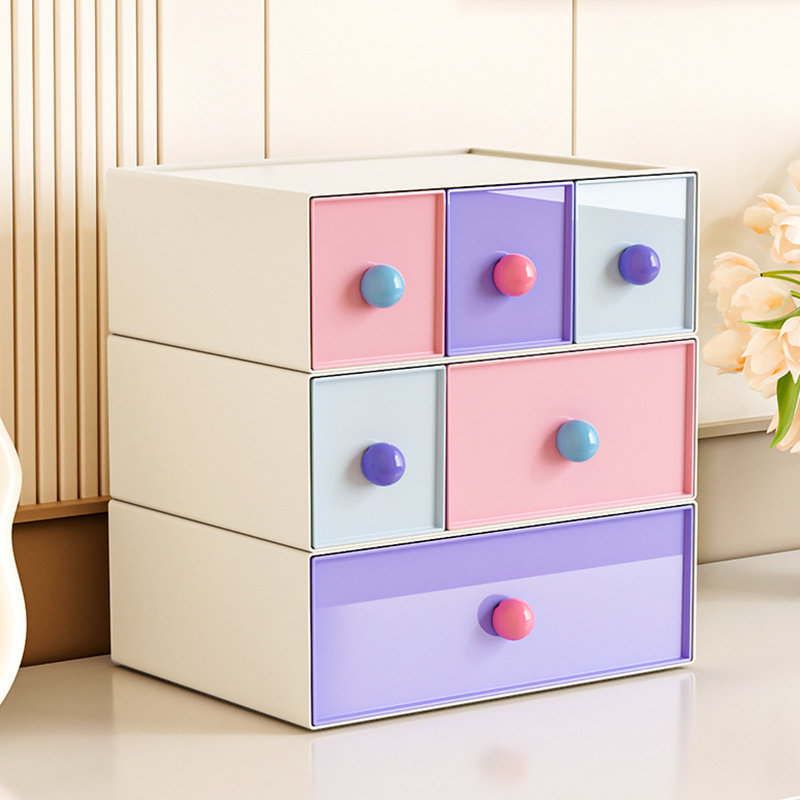 Jual Starlight Storage Box Tempat Makeup Aksesoris Stationary Rak Laci ...